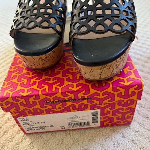 Tory Burch | Shoes | Tory Burch Dunn Wedge Slide | Poshmark
